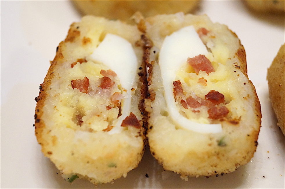 Rustic Egg Chops with Ham and Cheese | Not-So-Serious Eats - Food Blogs