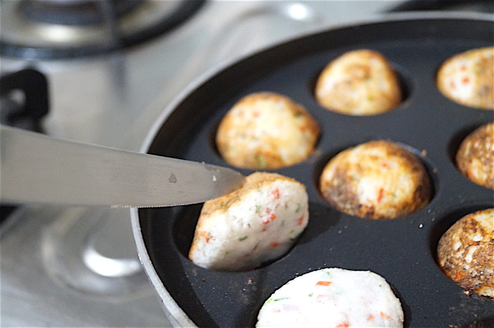 Masala Appe (Super Healthy Snack) | Not-So-Serious Eats - Food Blogs