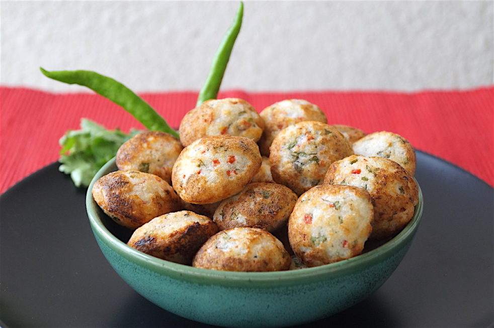 Masala Appe (Super Healthy Snack) | Not-So-Serious Eats - Food Blogs